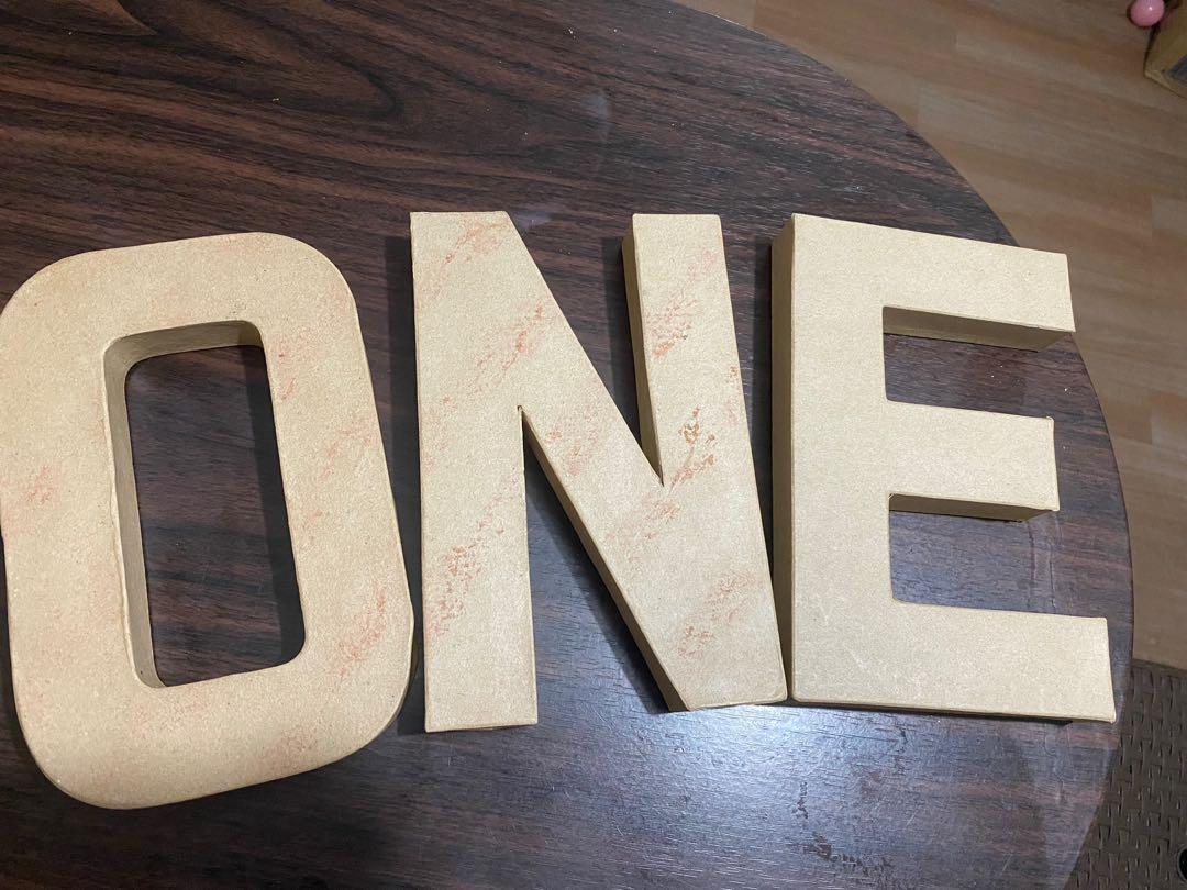 Letter standee, Looking For on Carousell