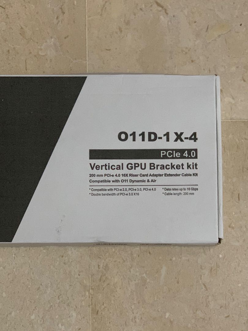 Lian Li Vertical GPU Bracket kit for O11 Dynamic / Mini PCIe 4.0 011D-1 ...