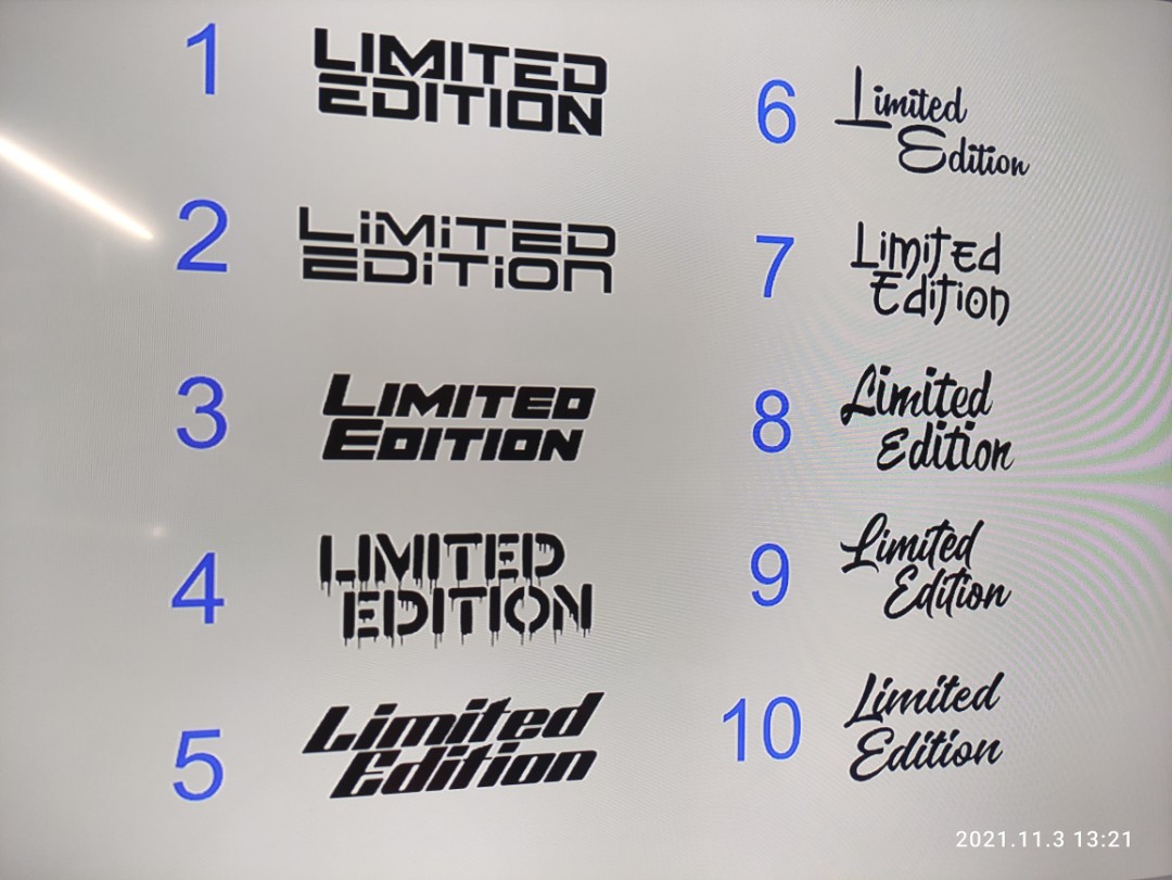 Limited Edition Stickers Die-cut no background for bicycle/ foldie ...