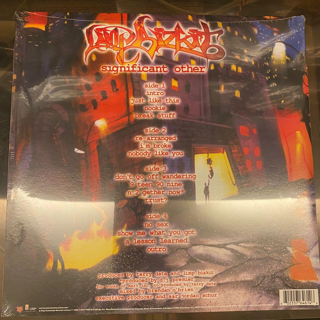 Limp Bizkit Significant Other Vinyl Record, Hobbies & Toys, Music ...