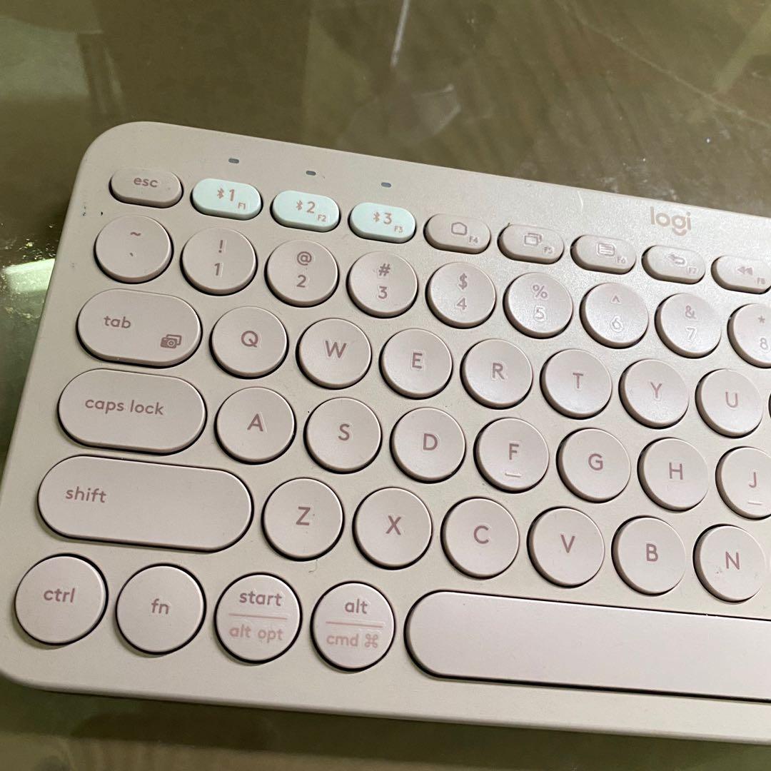 Logitech K380 Pink Keyboard, Computers & Tech, Parts & Accessories ...
