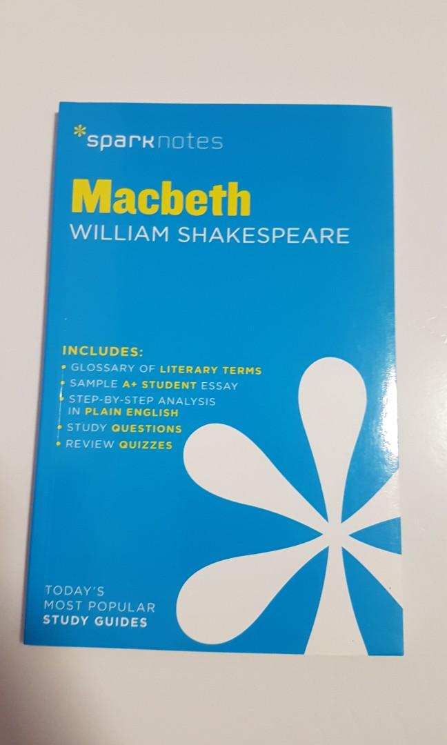 Macbeth Spark Notes / Cliff Notes, Hobbies & Toys, Books & Magazines ...
