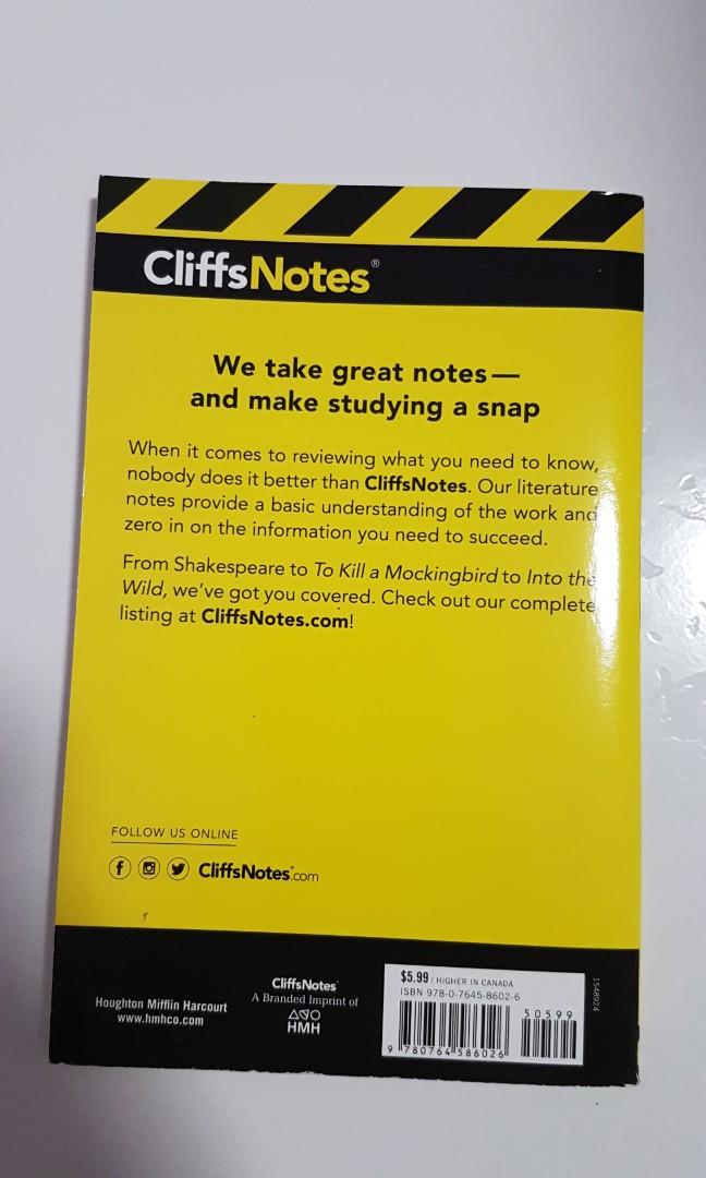 Macbeth Spark Notes / Cliff Notes, Hobbies & Toys, Books & Magazines ...