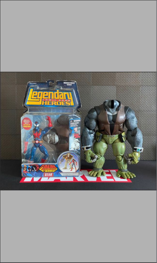 Marvel legendary monkeyman baf completed , Hobbies & Toys, Toys & Games ...