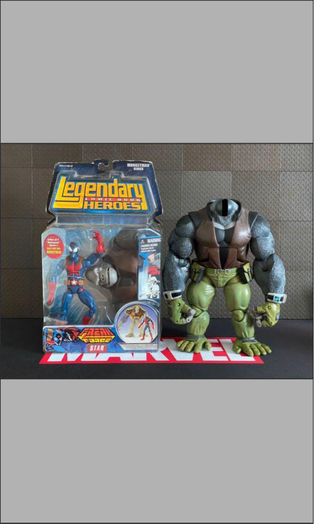 Marvel legendary monkeyman baf completed , Hobbies & Toys, Toys & Games ...