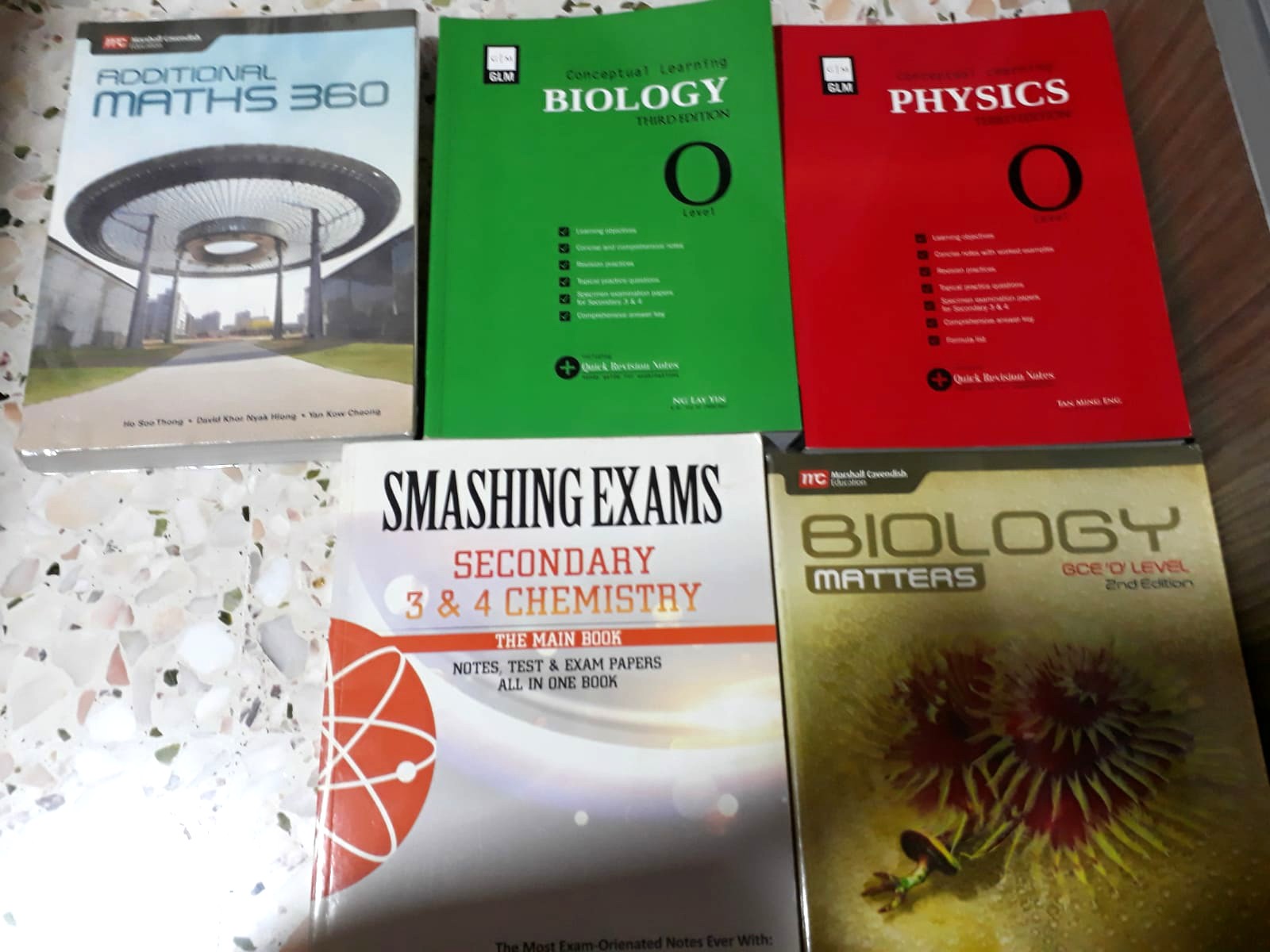 MATH BIOLOGY PHYSICS CHEM TEXTBOOKS ASSESSMENT BOOKS, Hobbies & Toys ...