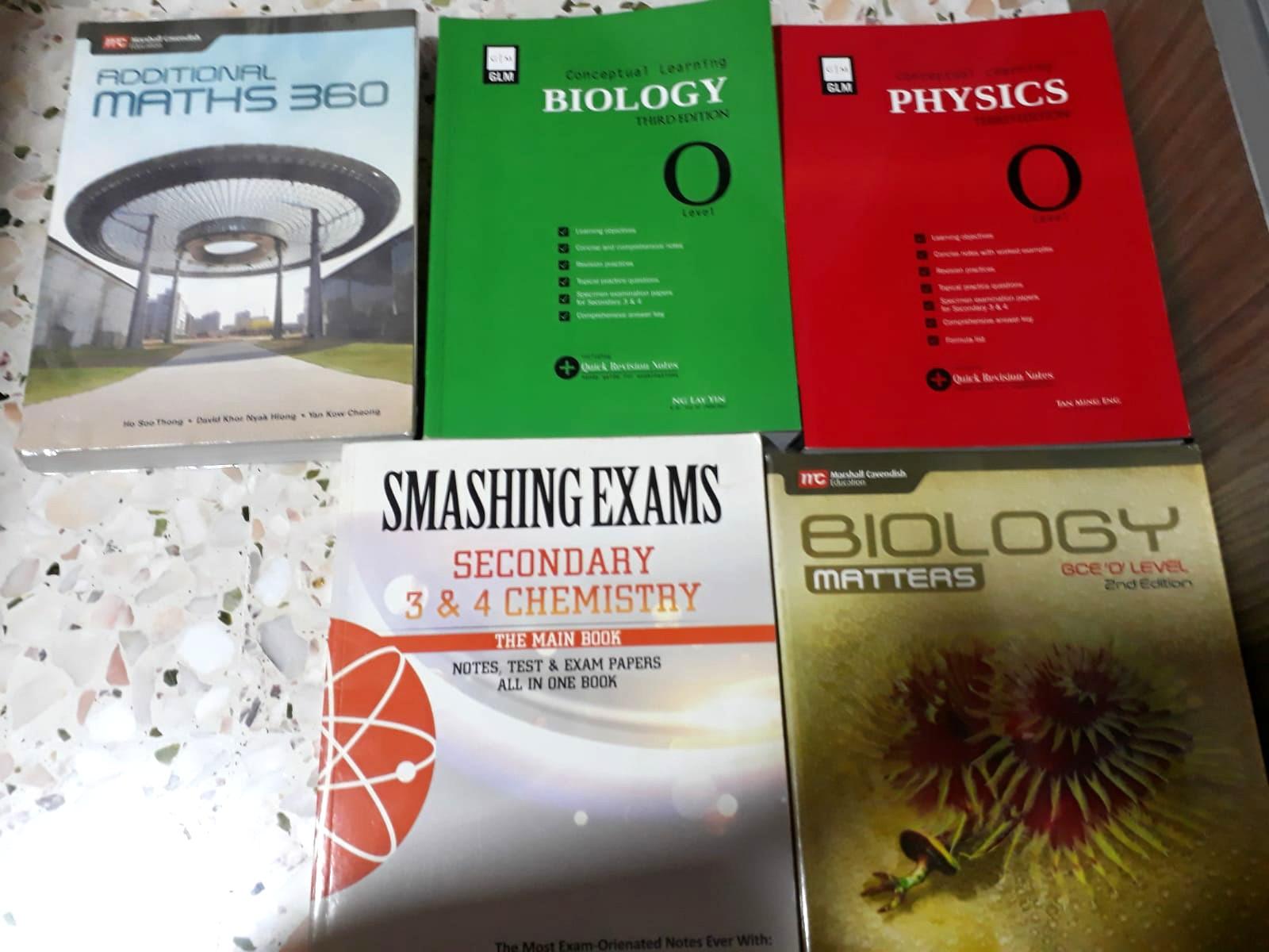 MATH BIOLOGY PHYSICS CHEM TEXTBOOKS ASSESSMENT BOOKS, Hobbies & Toys ...