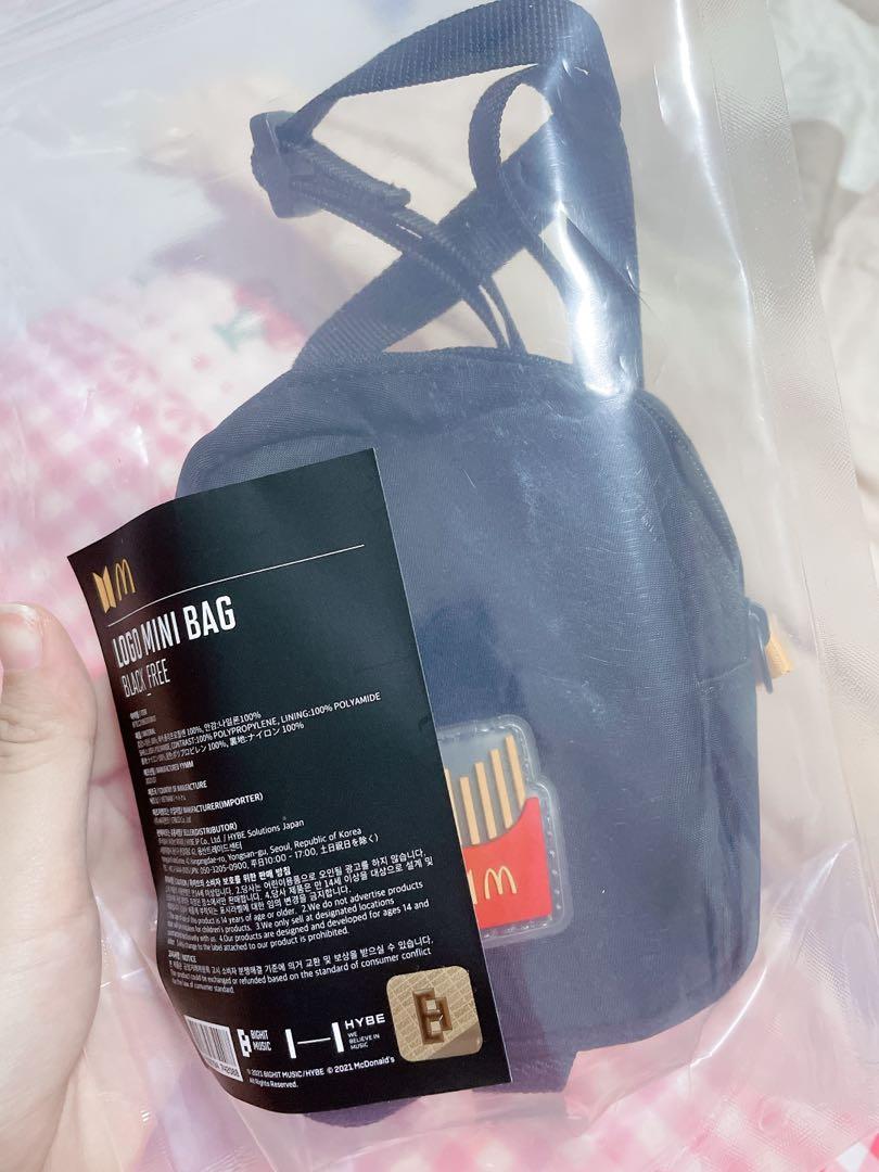 MCD x BTS Logo Mini Bag, Hobbies & Toys, Memorabilia & Collectibles, K ...