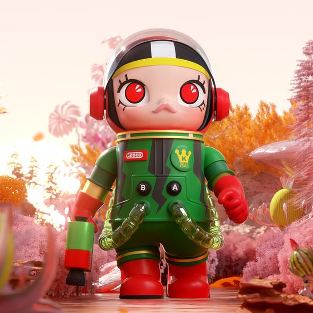 Mega Space Molly Watermelon 400%, Hobbies & Toys, Toys & Games on Carousell