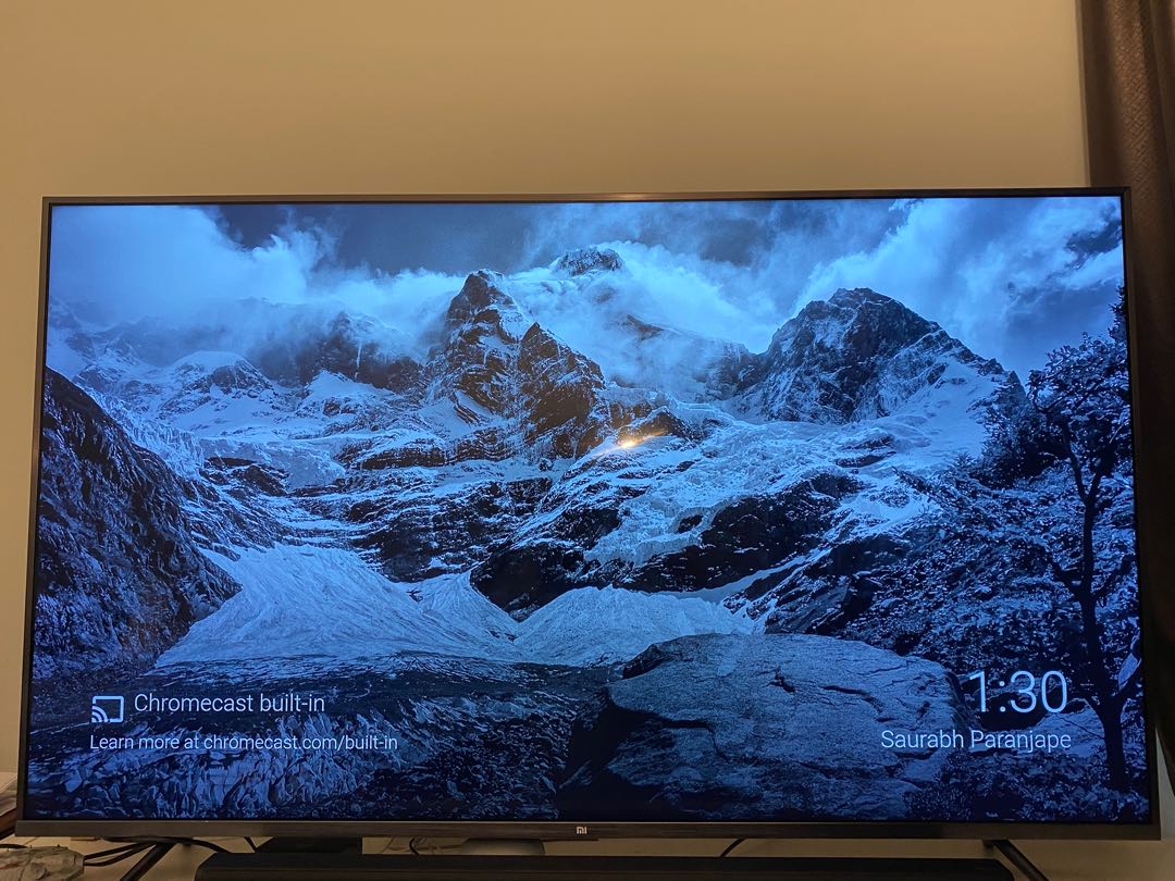 Mi 55 inch 4K LED TV, TV & Home Appliances, TV & Entertainment, TV on ...