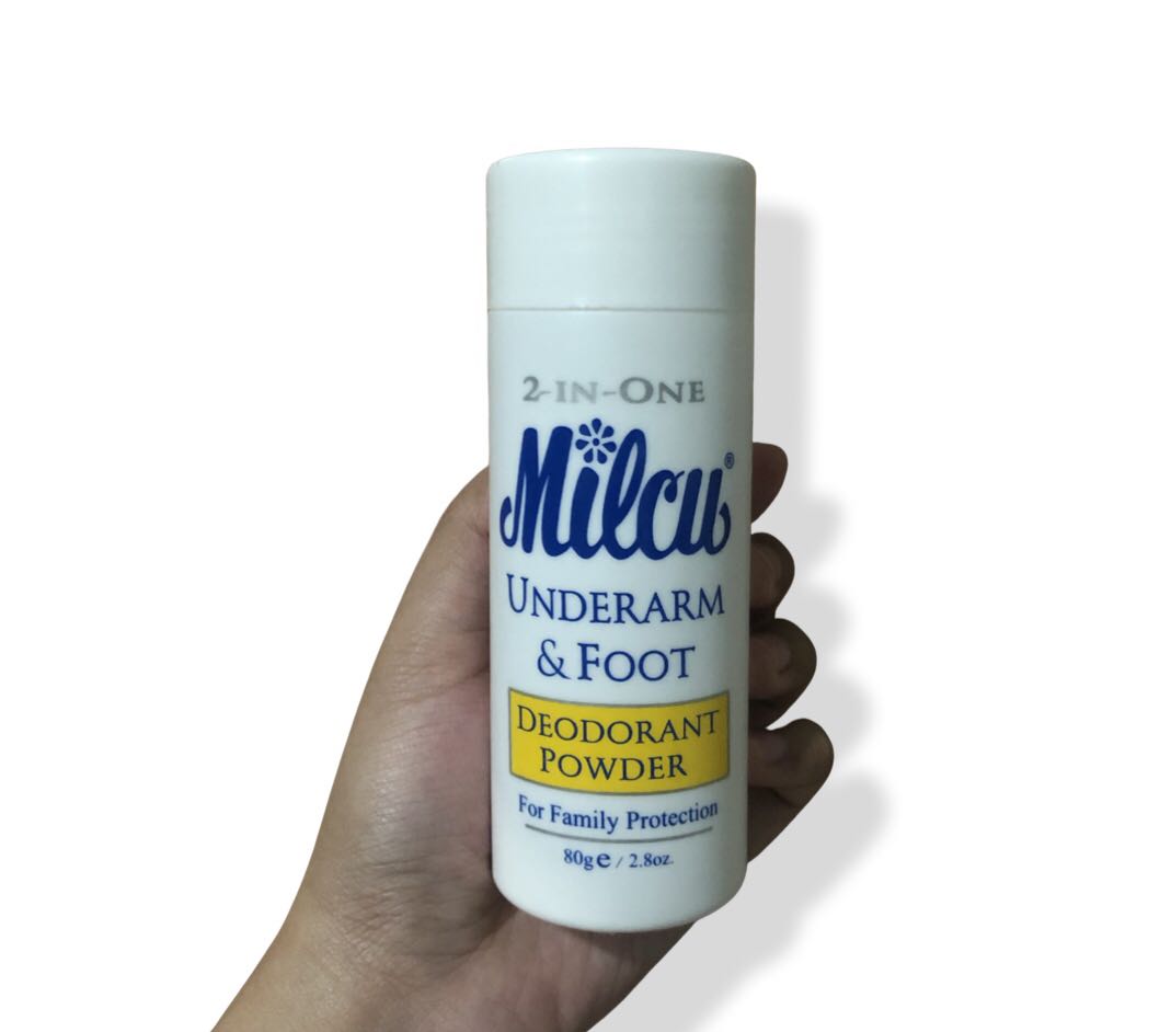 Milcu Underarm and Foot Deodorant Powder, Beauty & Personal Care ...