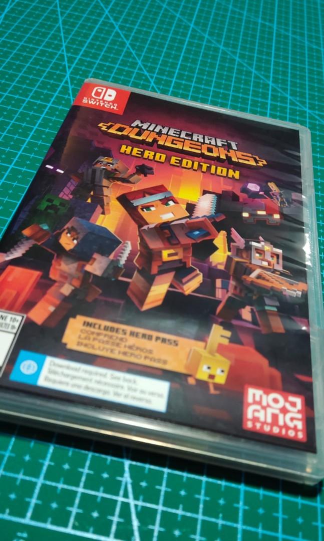 Minecraft Dungeons Hero Edition, Video Gaming, Video Games, Nintendo on ...