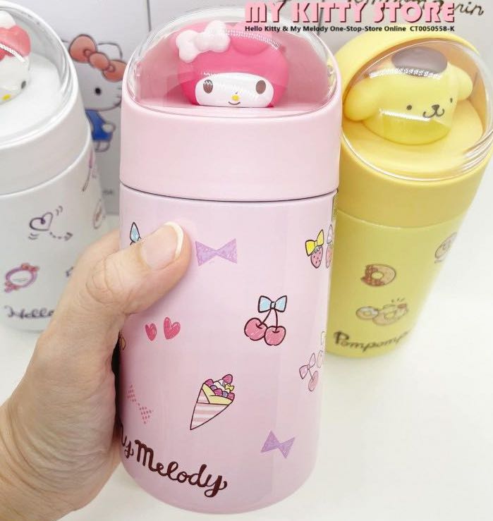 Miniso My Melody Thermal Flask, Furniture & Home Living, Kitchenware ...
