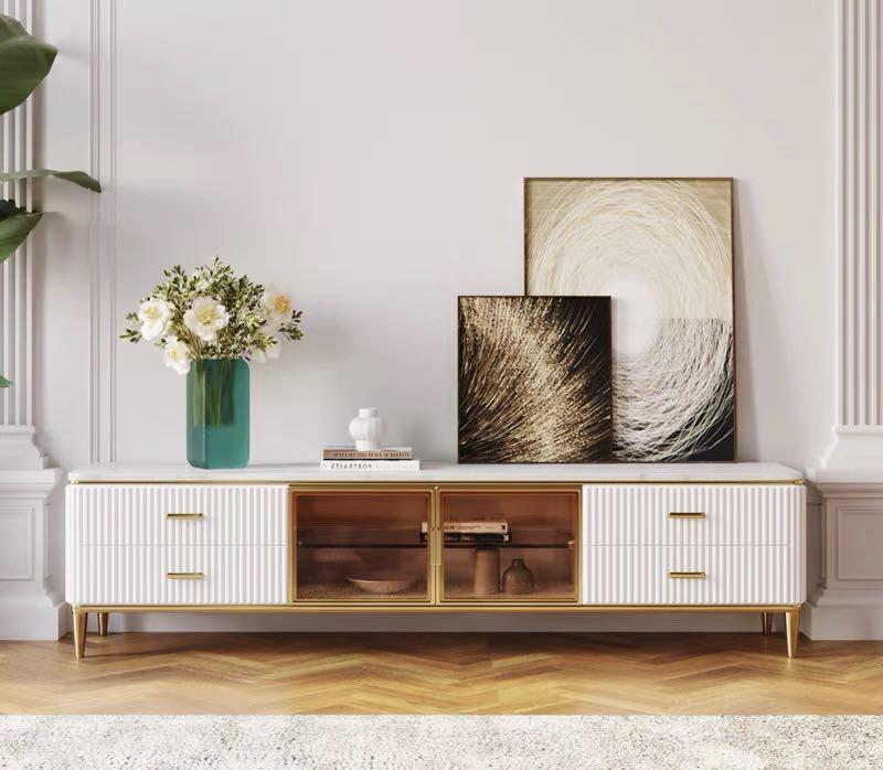 Modern Luxe | Tv console | Hallway cabinet, Furniture & Home Living ...