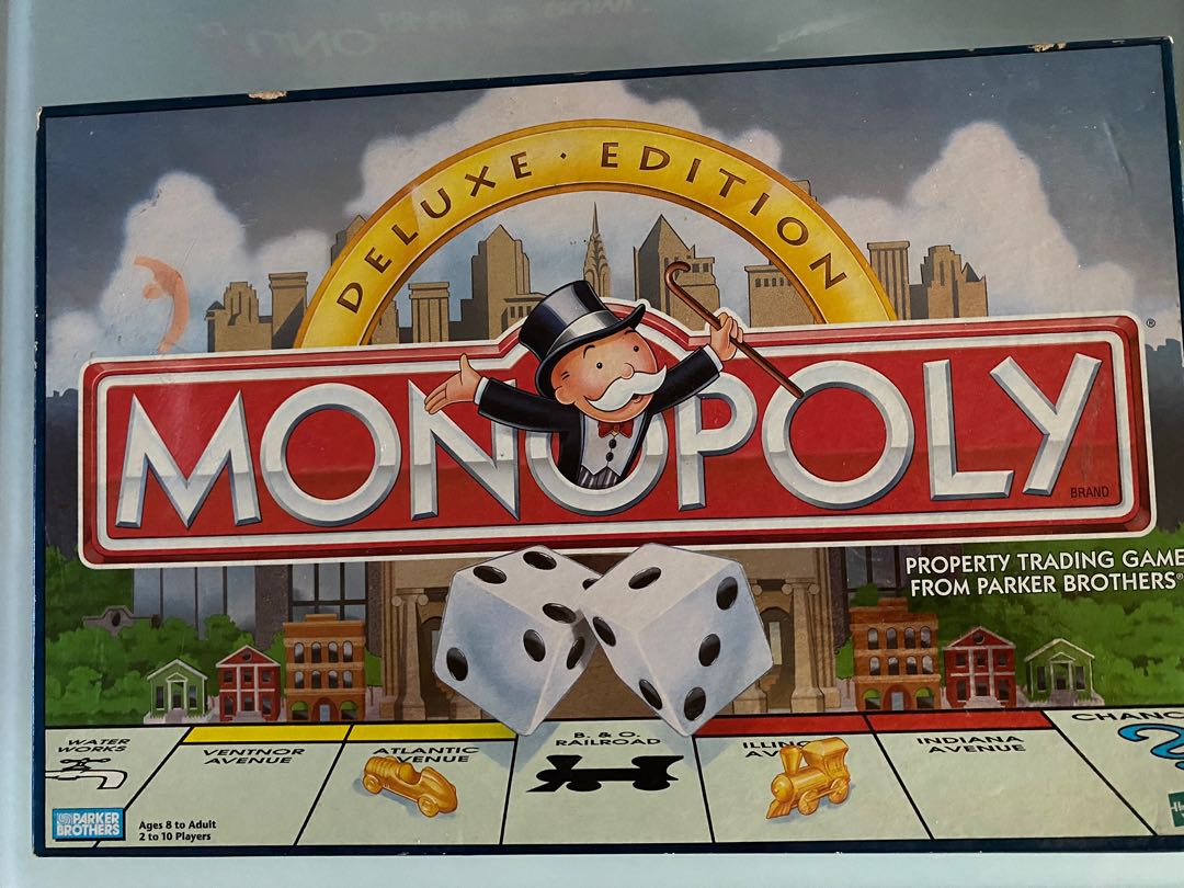 MONOPOLY Deluxe Edition, Hobbies & Toys, Toys & Games on Carousell