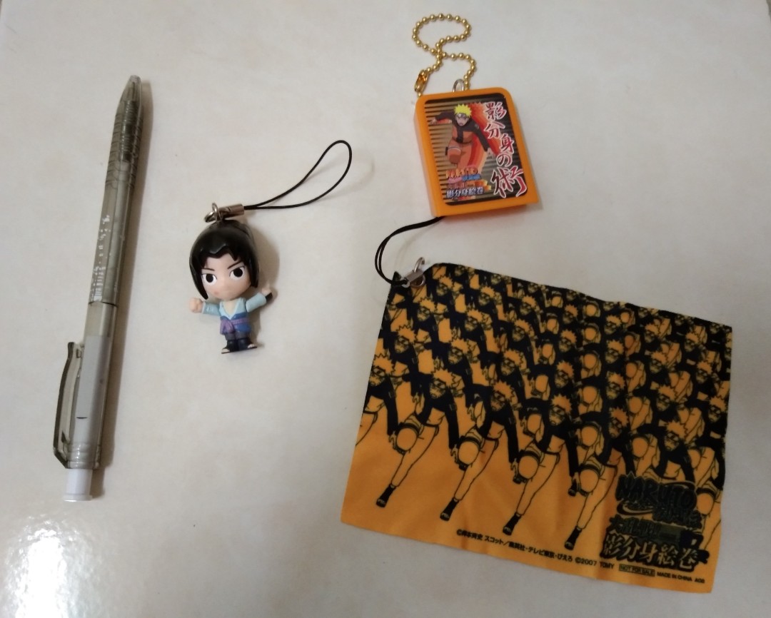 Naruto - strap - combo, Hobbies & Toys, Toys & Games on Carousell
