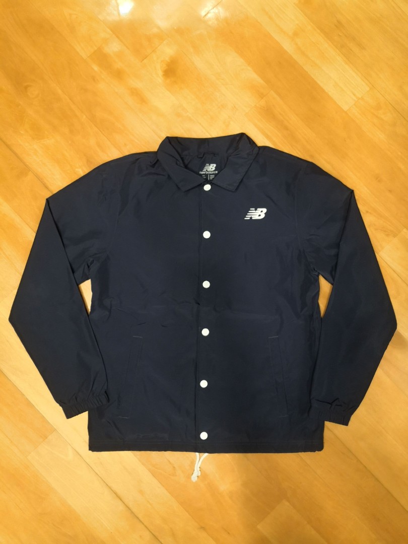 New Balance Coach Jacket Navy usa 990 not engineered garments, 男裝, 外套及 ...