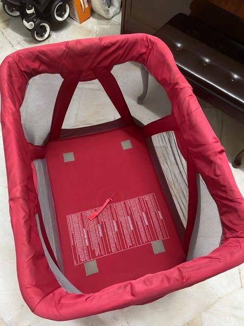 Nuna Sena Mini Travel Cot, Babies & Kids, Baby Nursery & Kids Furniture ...