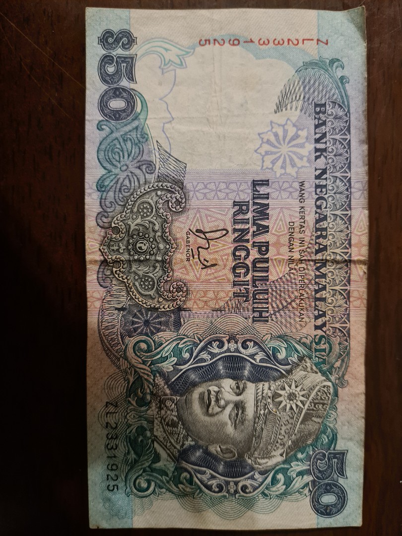Old 50 note, Hobbies & Toys, Collectibles & Memorabilia, Currency on ...