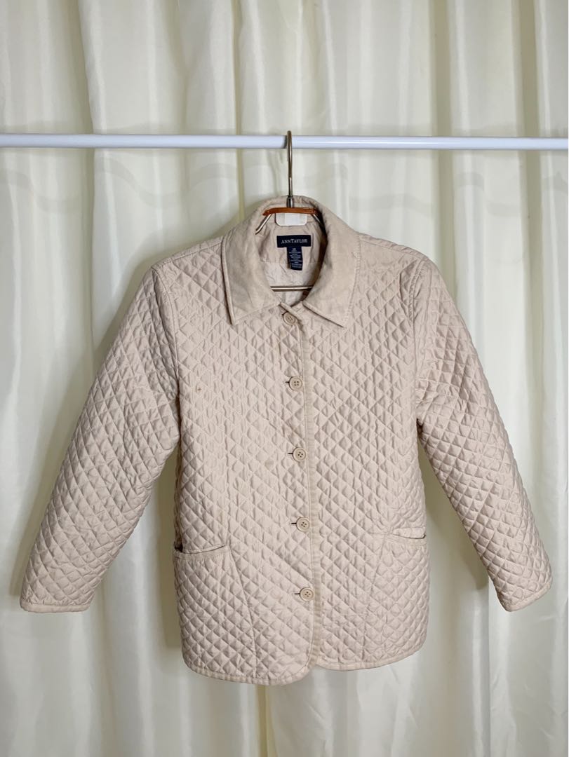 Original Ann Taylor Quilted Jacket, Women's Fashion, Coats, Jackets and ...