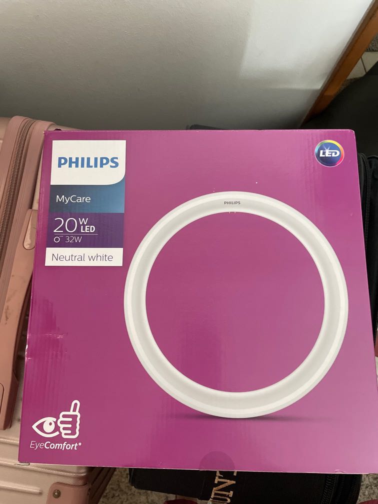 Philips LED Circular Ceiling Tube 20W Neutral White, TV & Home ...