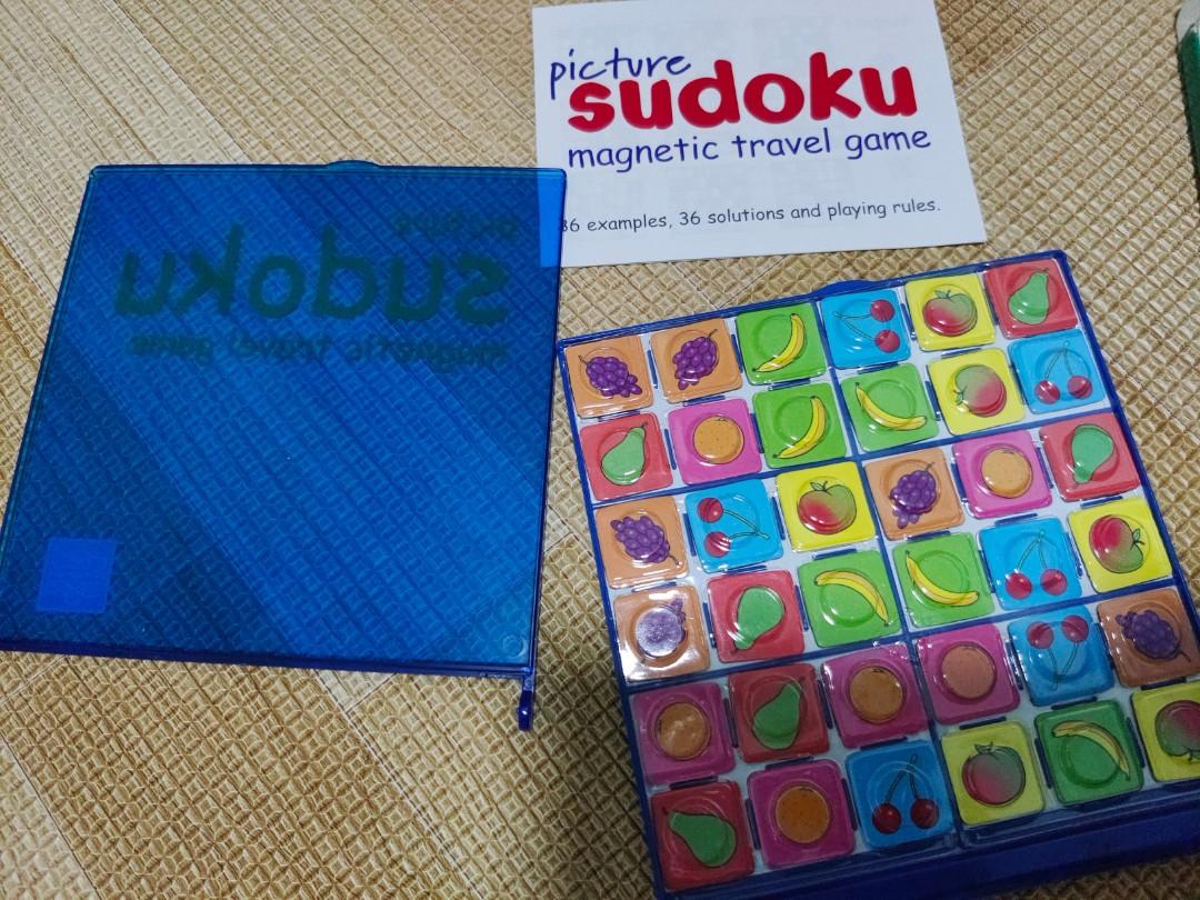 Picture Sudoku Magnetic Travel Game, Hobbies & Toys, Toys & Games on ...