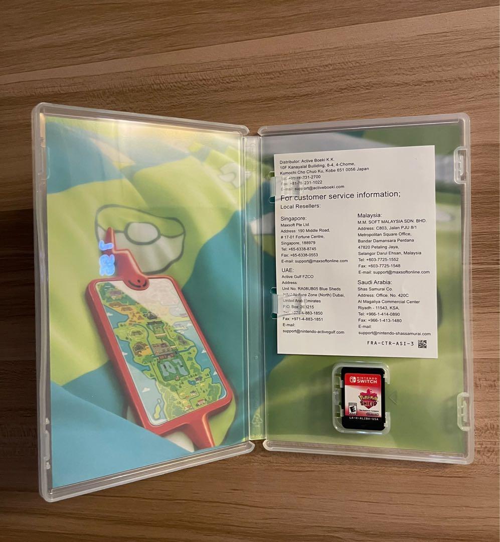 Pokemon Shield (used less than a day), Video Gaming, Video Games ...