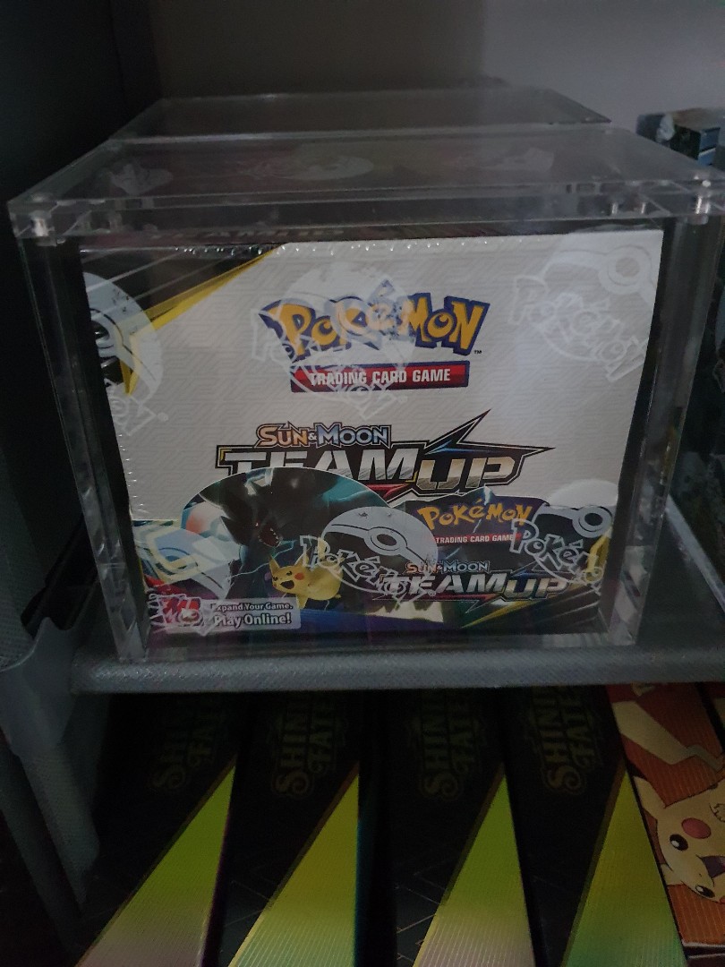 Pokemon team up booster box, Hobbies & Toys, Toys & Games on Carousell