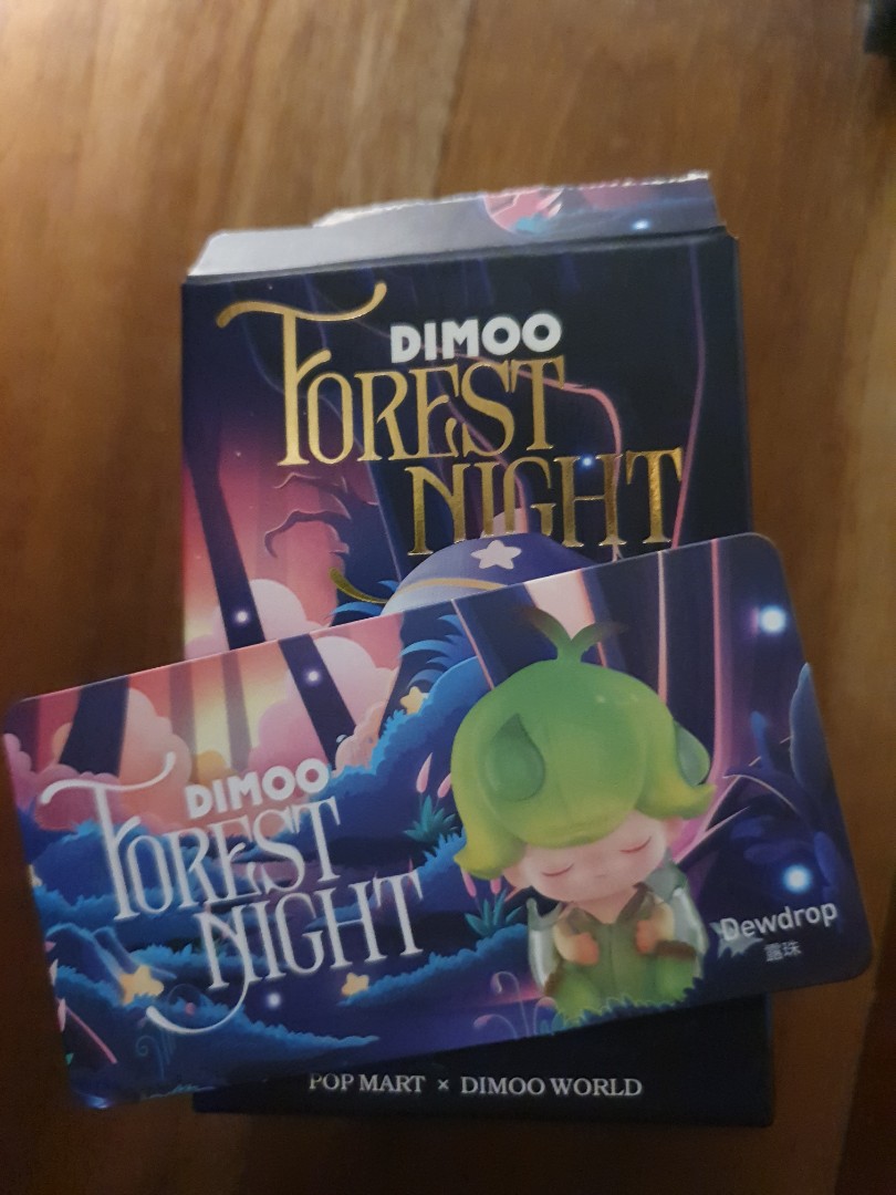 Popmart Pop Mart Dimoo Forest Night (Dewdrop), Hobbies & Toys, Toys ...