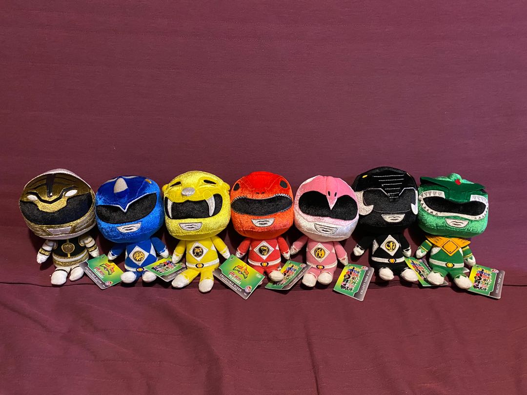 Power Rangers Funko plushies, 興趣及遊戲, 玩具 & 遊戲類 - Carousell