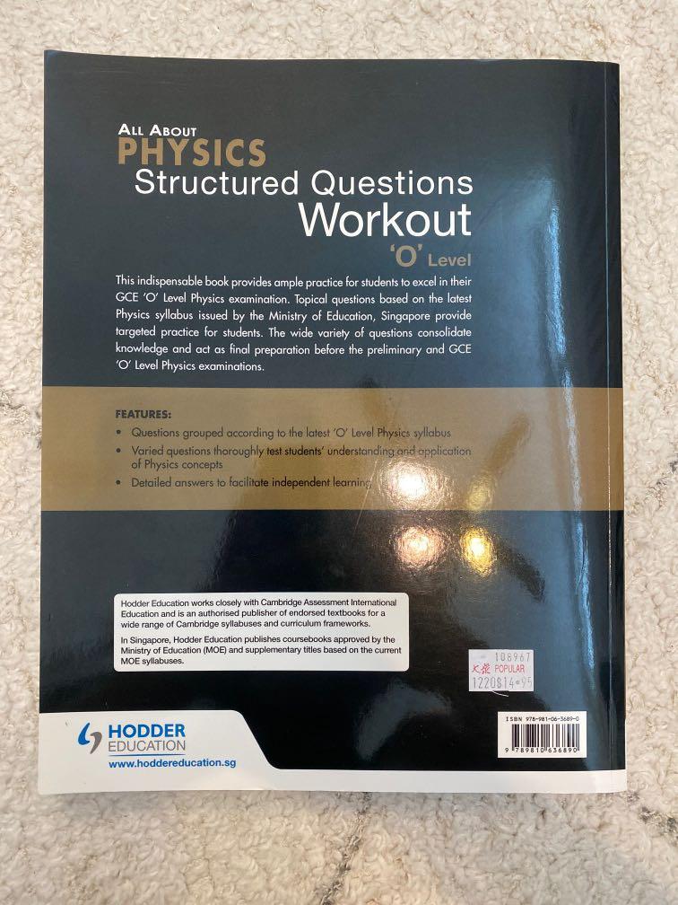 pure bio, phy, chem SRQ workbook, Hobbies & Toys, Books & Magazines ...