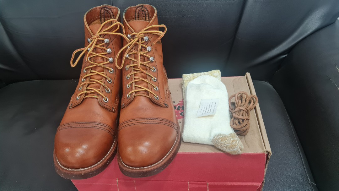 Red wing 8112 Iron Ranger, Men's Fashion, Footwear, Boots on Carousell