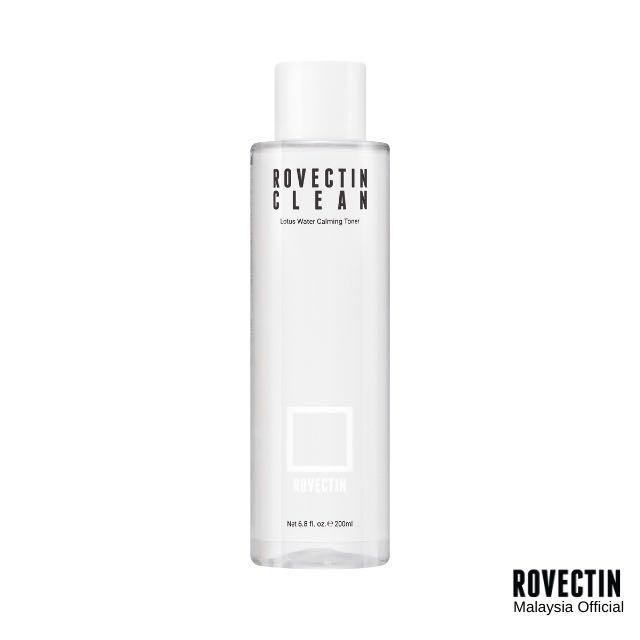 [Rovectin] Clean Lotus Water Calming Toner 200ml, Beauty & Personal ...