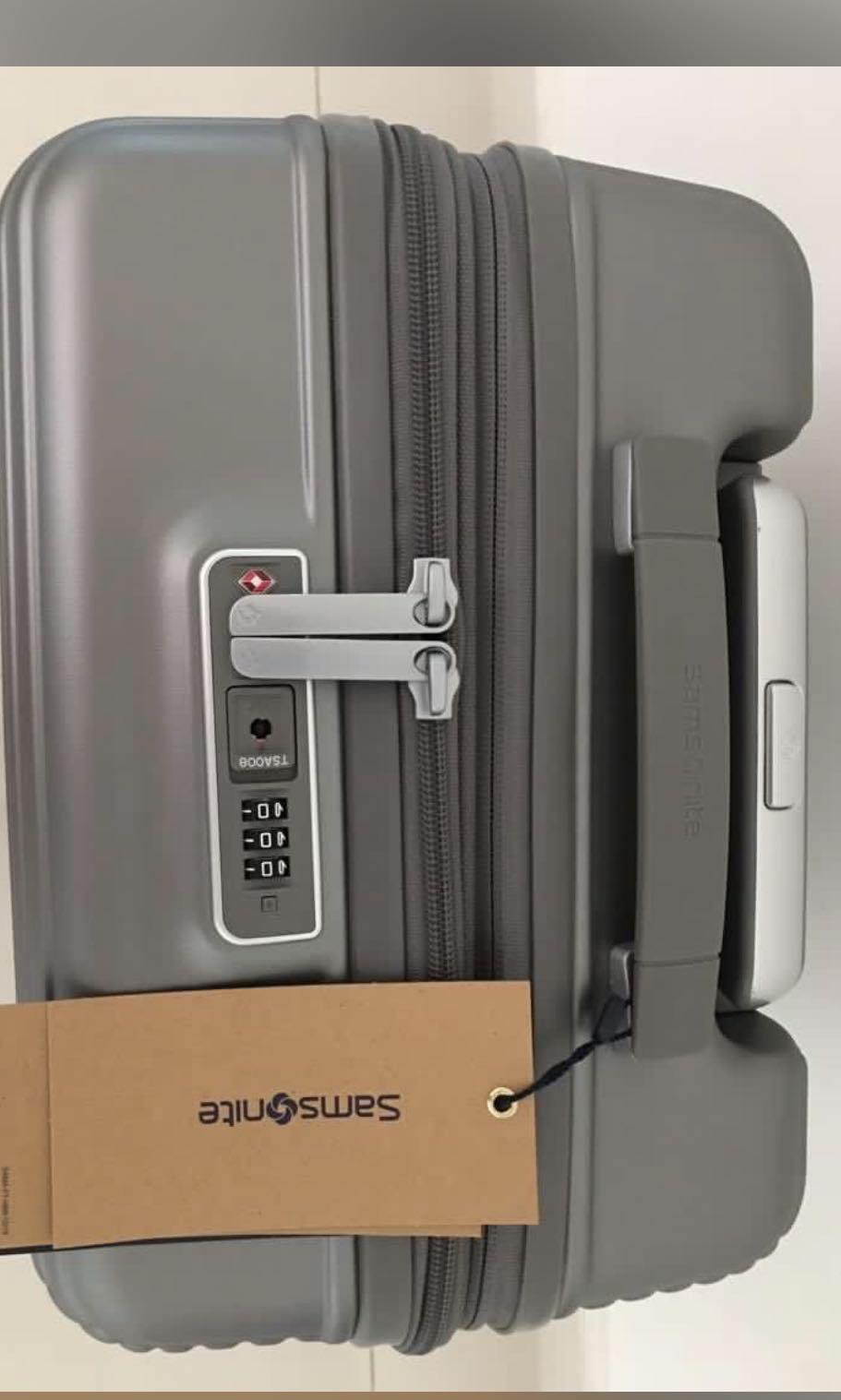 Samsonite apinex spinner in matte latte (55/20), Hobbies & Toys, Travel ...