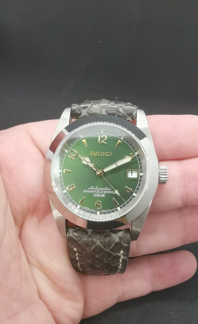 Seiko Alpinist mod, Luxury, Watches on Carousell