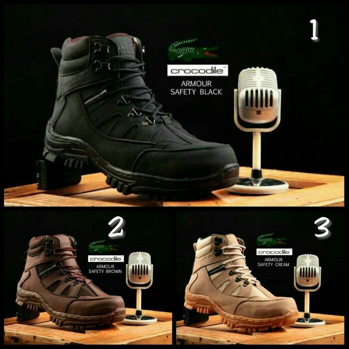 SEPATU SAFETY BOOT UJUNG BESI CROCODILE ARMOUR, Fesyen Pria, Sepatu ... SEPATU SAFETY BOOT UJUNG BESI CROCODILE ARMOUR, Fesyen Pria, Sepatu ...