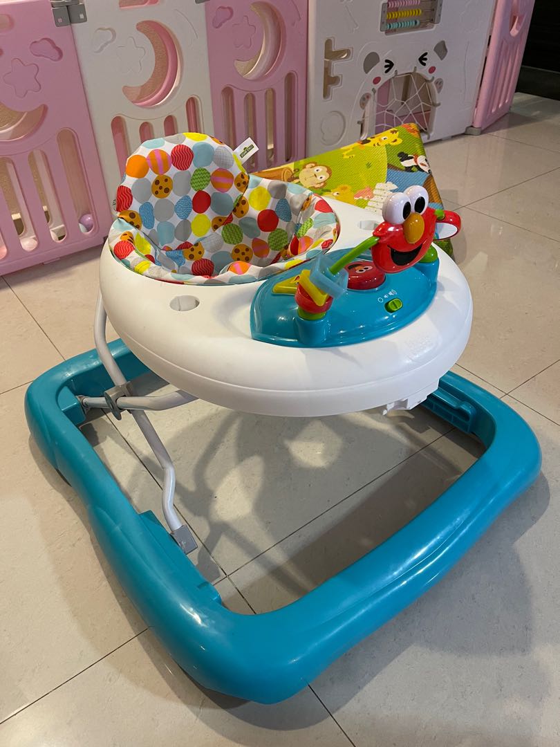 Sesame Street Spot Elmo Walker, Multi, Babies & Kids, Infant Playtime ...