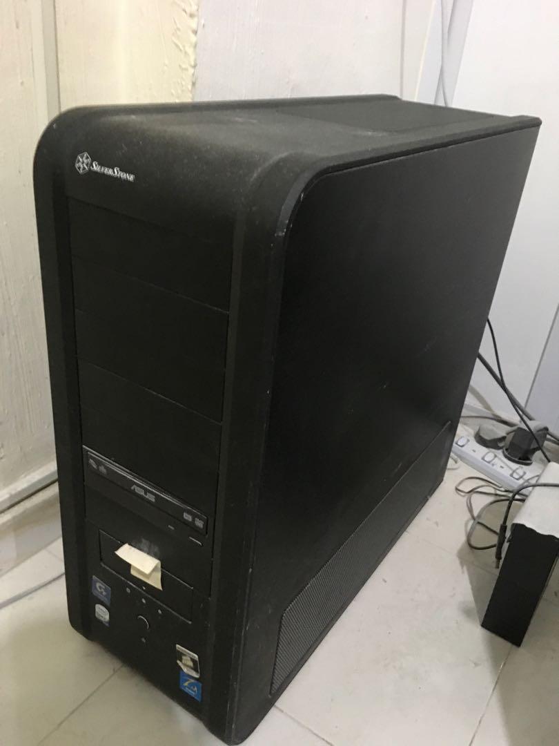 Silverstone TJ07 ATX Full Tower Chassis preinstalled with PC components ...