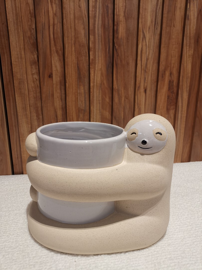 Sloth Planter, Furniture & Home Living, Gardening, Pots & Planters on ...