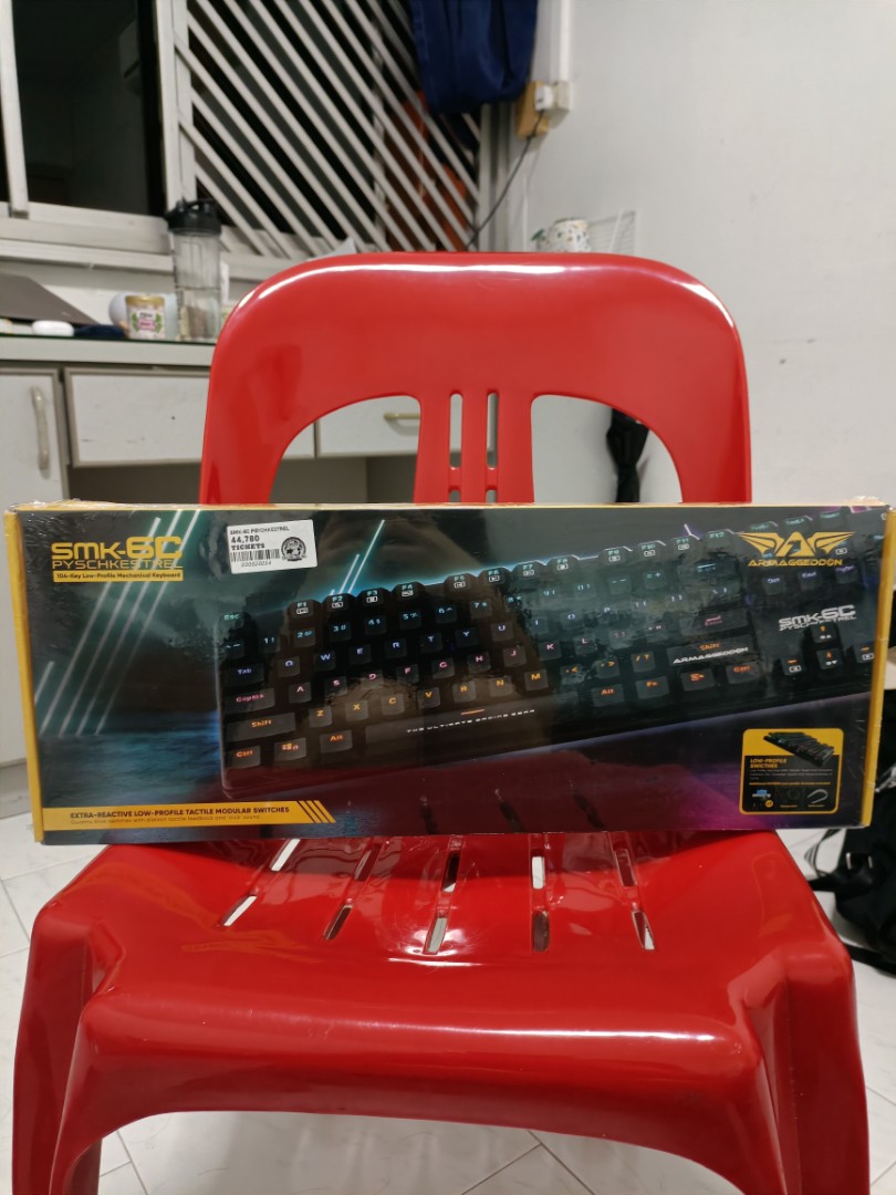 SMK-6C Pyschkestrel Keyboard (Armaggeddon), Computers & Tech, Parts ...