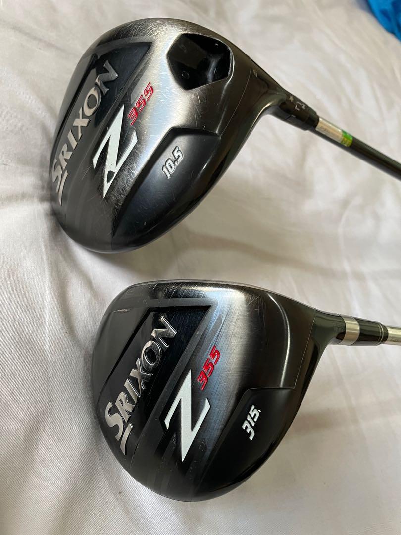 Srixon Z355 Driver and 3 Wood, Sports Equipment, Sports & Games, Golf ...
