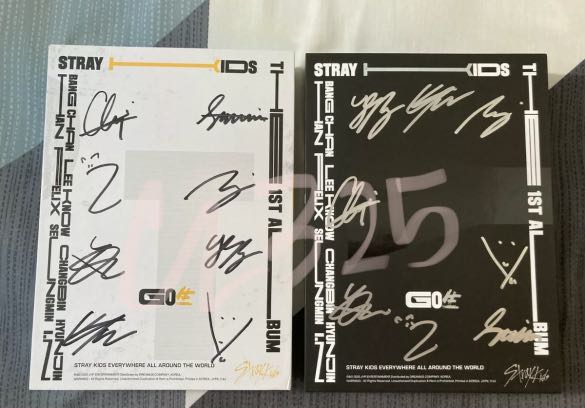 stray kids SKZ straykids go live signed album, Hobbies & Toys ...