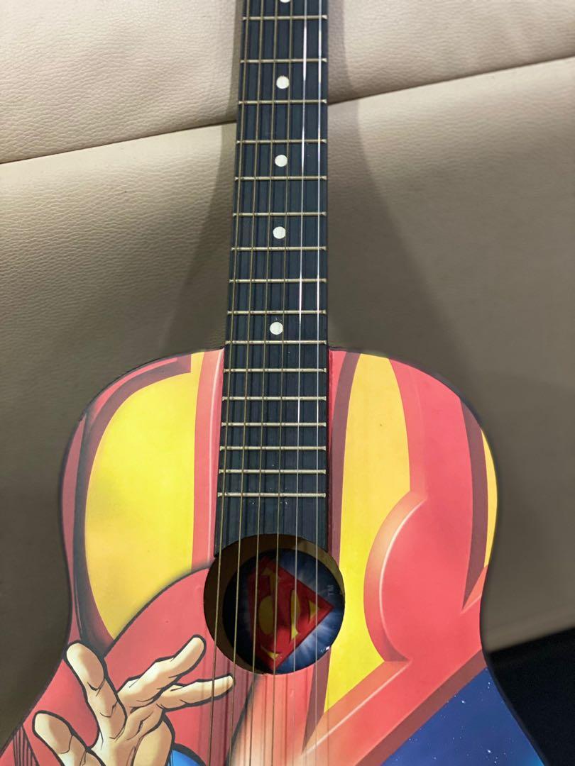 SuperMan guitar, Hobbies & Toys, Music & Media, Musical Instruments on ...