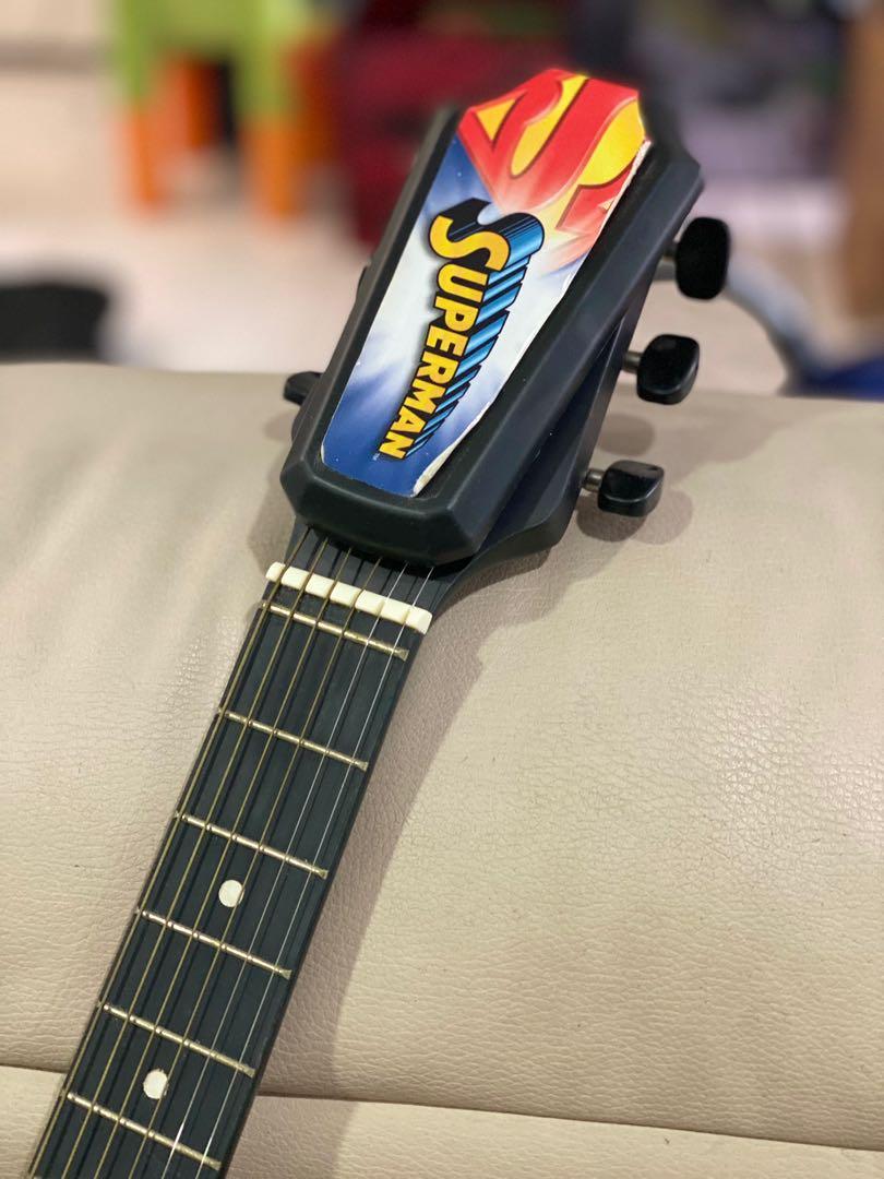 SuperMan guitar, Hobbies & Toys, Music & Media, Musical Instruments on ...