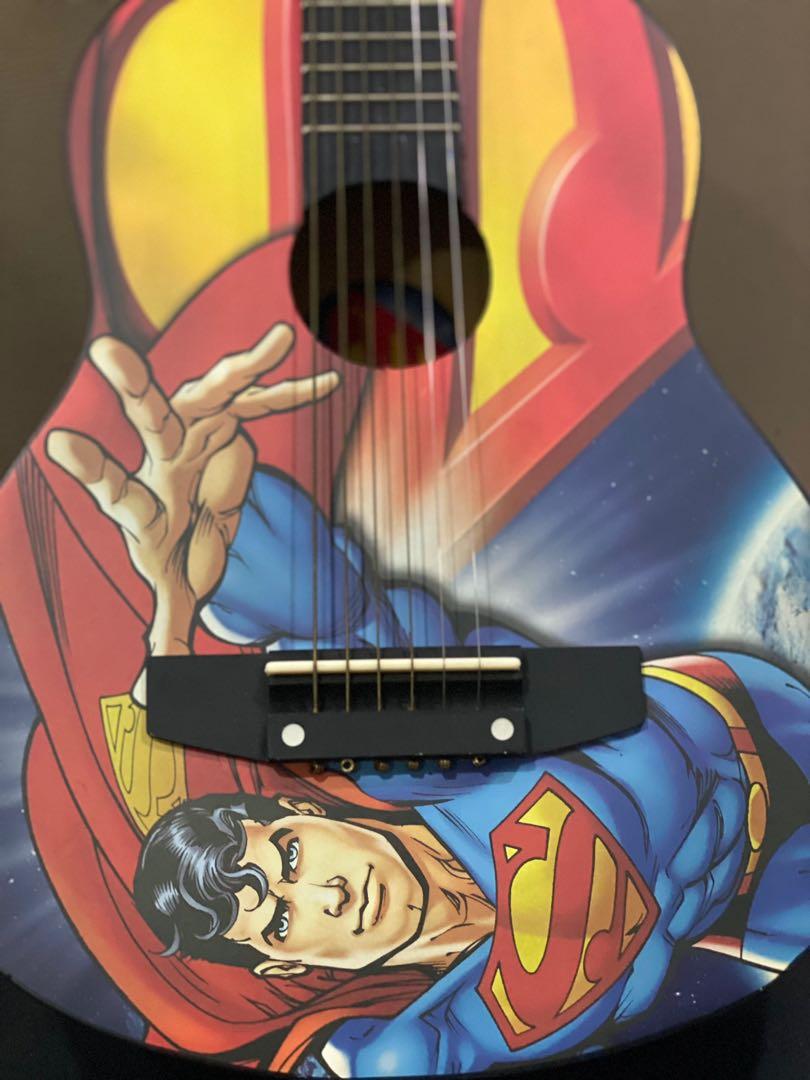 SuperMan guitar, Hobbies & Toys, Music & Media, Musical Instruments on ...