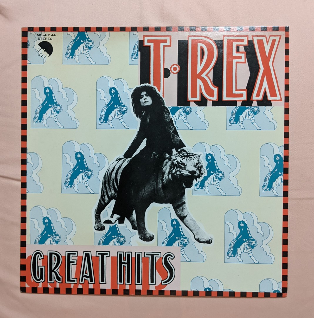 T. Rex - Great Hits LP, Hobbies & Toys, Music & Media, Vinyls on Carousell