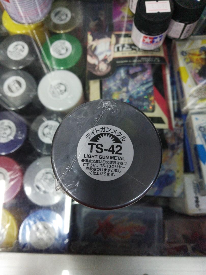 Tamiya TS-42 Light Gun Metal Spray Paint For Plastic, Hobbies & Toys ...