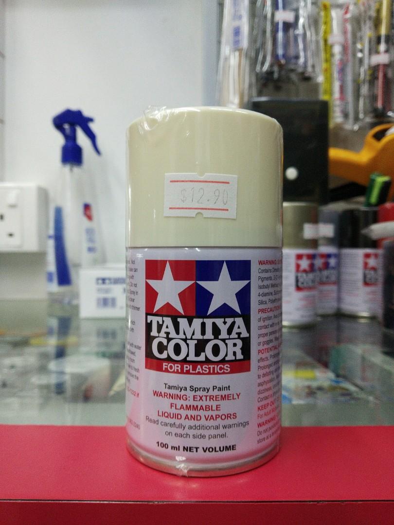 Tamiya TS-7 Racing White Spray Paint For Plastic, Hobbies & Toys ...