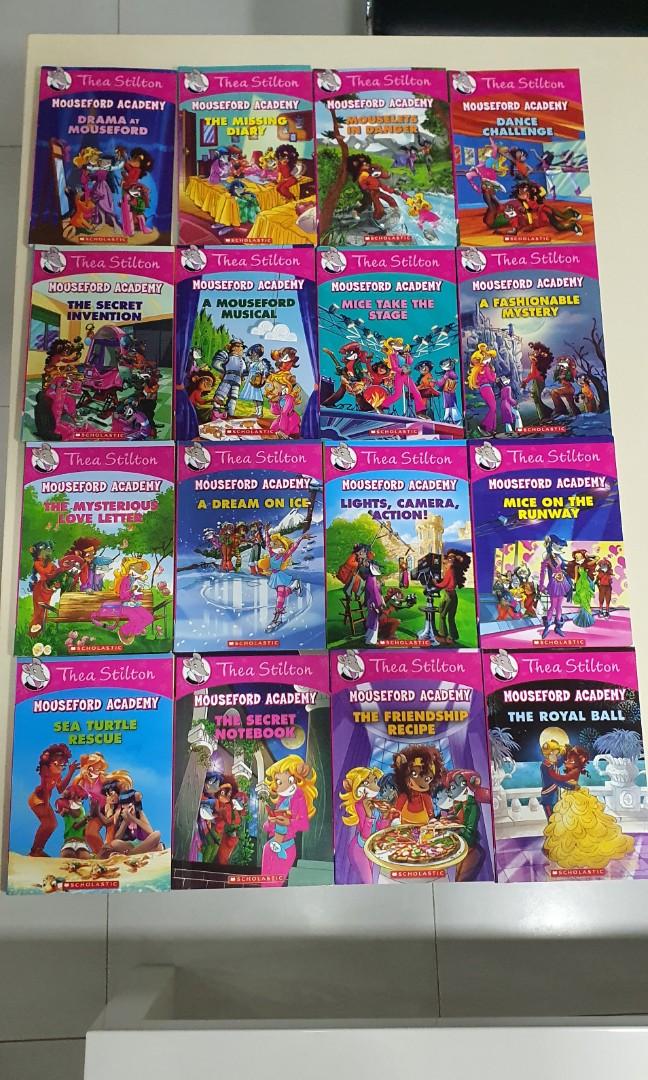 Thea Stilton Mouseford Academy storybooks, Hobbies & Toys, Books ...