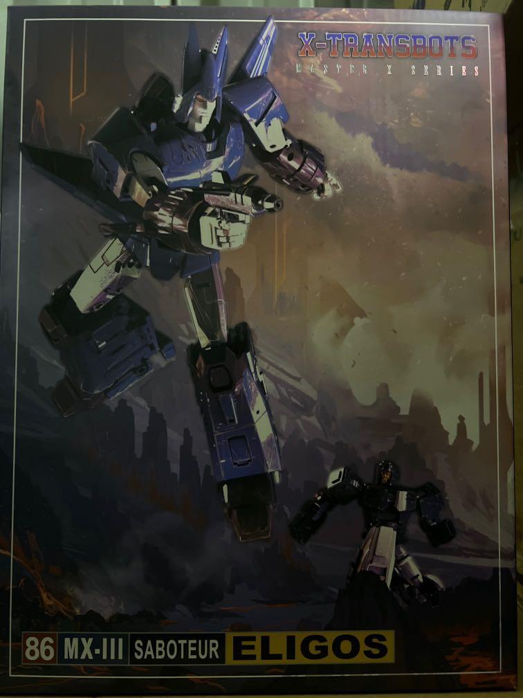 Transformers X-transbots Master x series Eligos Cyclonus brand new misb ...